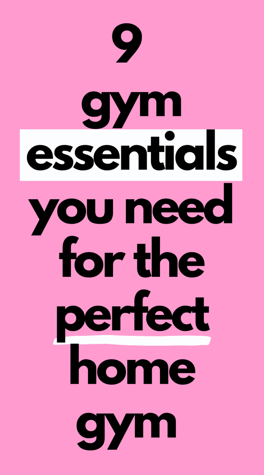 Home Gym Essentials: 9 Things You Need for the Perfect Home Gym